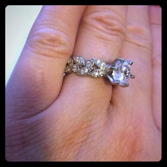 Jewelry | Beautiful Silver 925 Dominique Engagement Ring | Poshmark